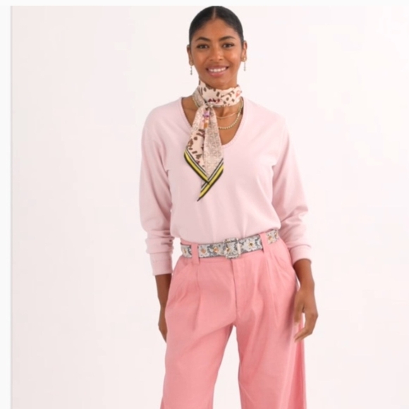 CAbi | Sweaters | Cabi Braided Neck Pullover | Poshmark